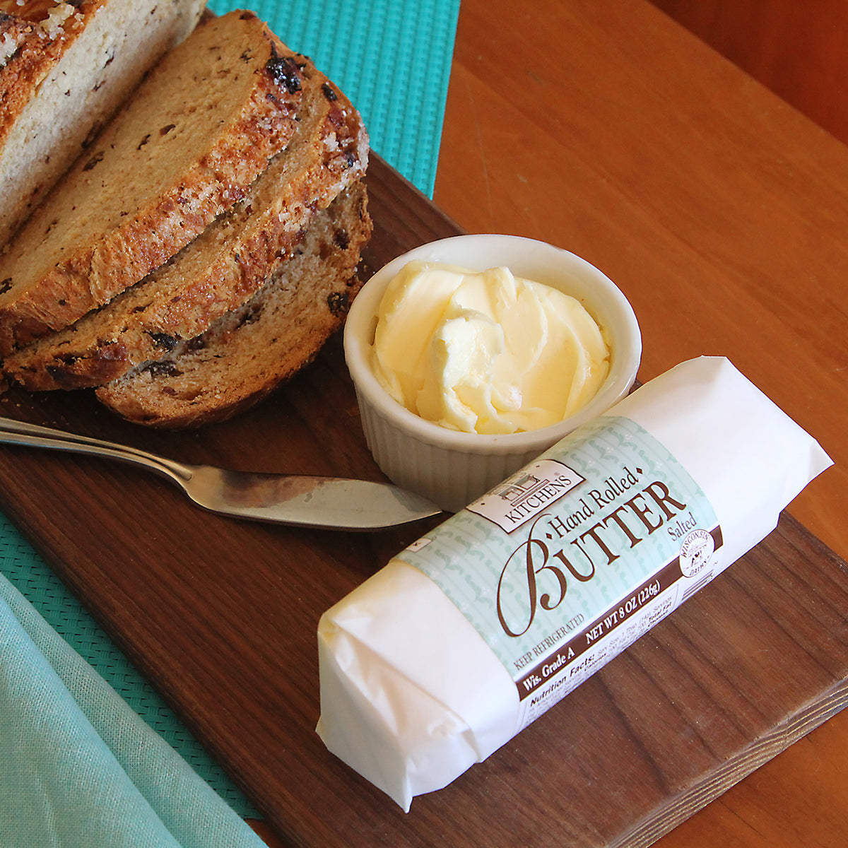 Rolled Butter | Churned the Old Fashioned Way – Alaskan King Crab Co.