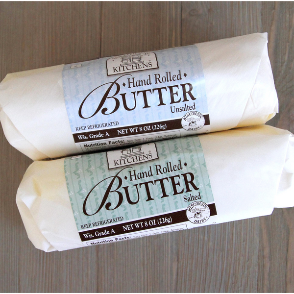 Rolled Butter | Churned the Old Fashioned Way – Alaskan King Crab Co.