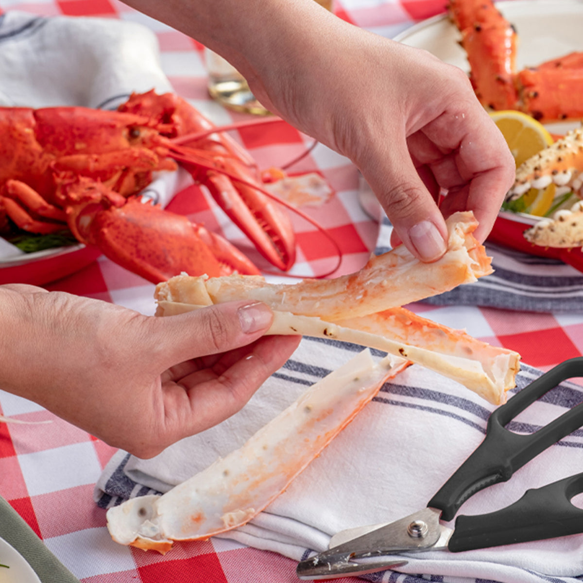 Crab Scissors | Perfect for Crab Legs, Lobster, Shrimp and More ...